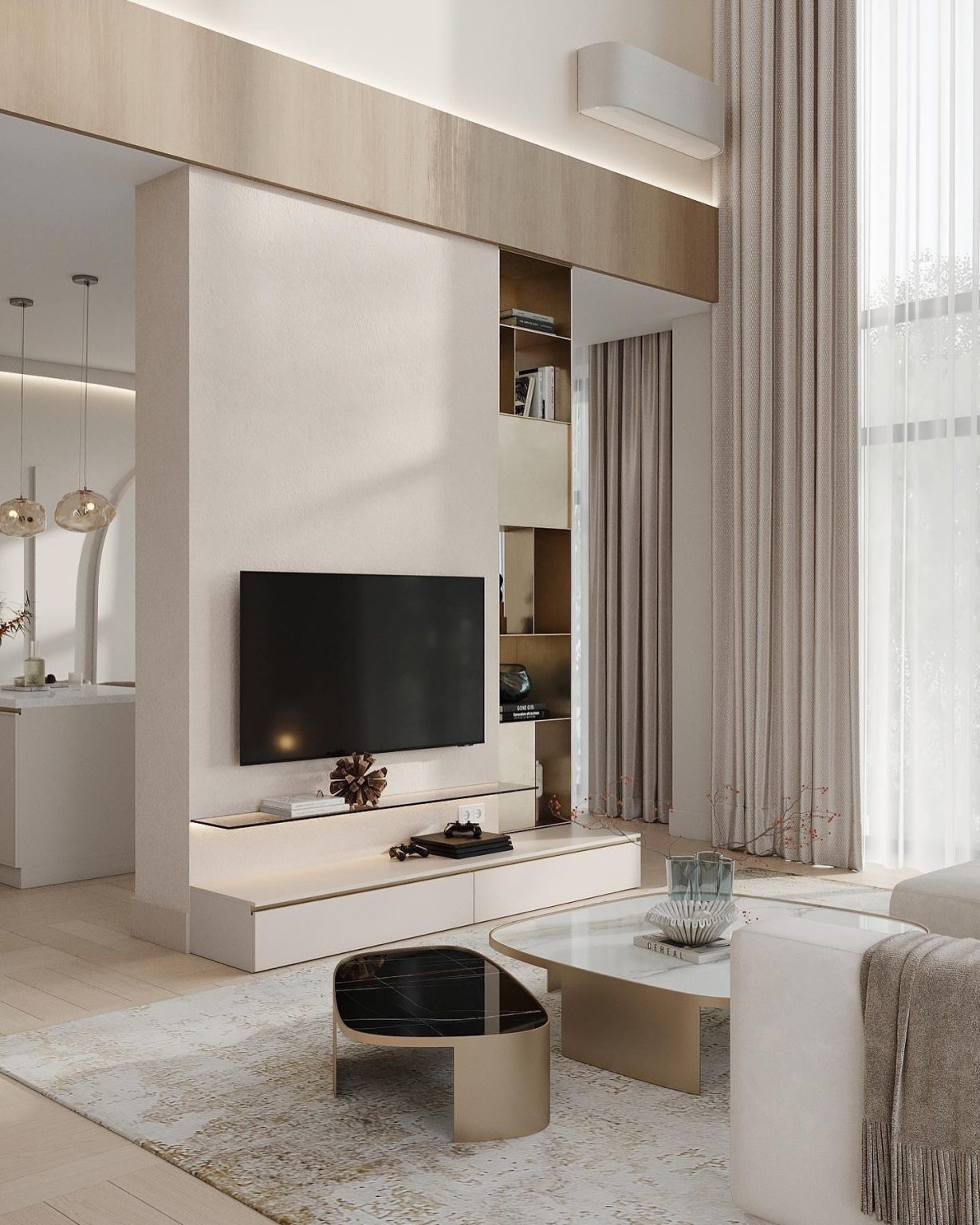 15 TV Console Decor Ideas for Great Home Experience - Her Home Decorations