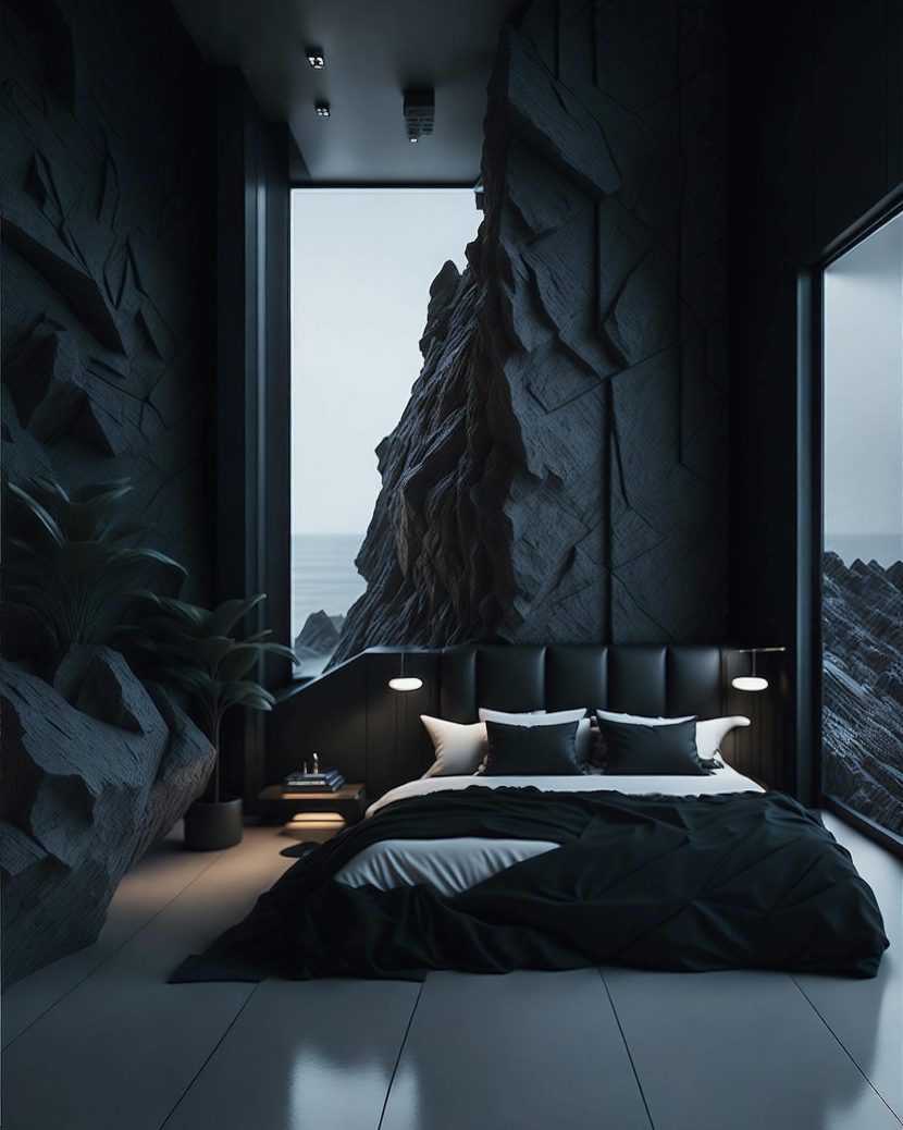 Dark Themed Bedroom Decor That Exudes Confidence - Her Home Decorations