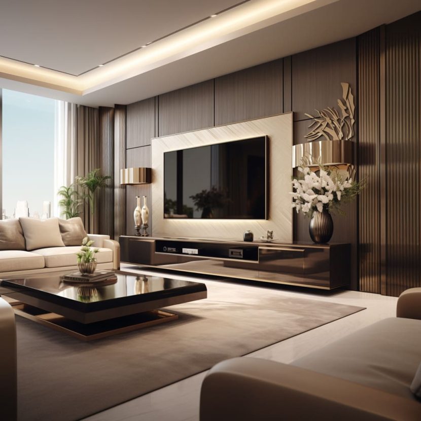 Luxury TV Wall Design Ideas That You May Need For Your Home - Her Home ...